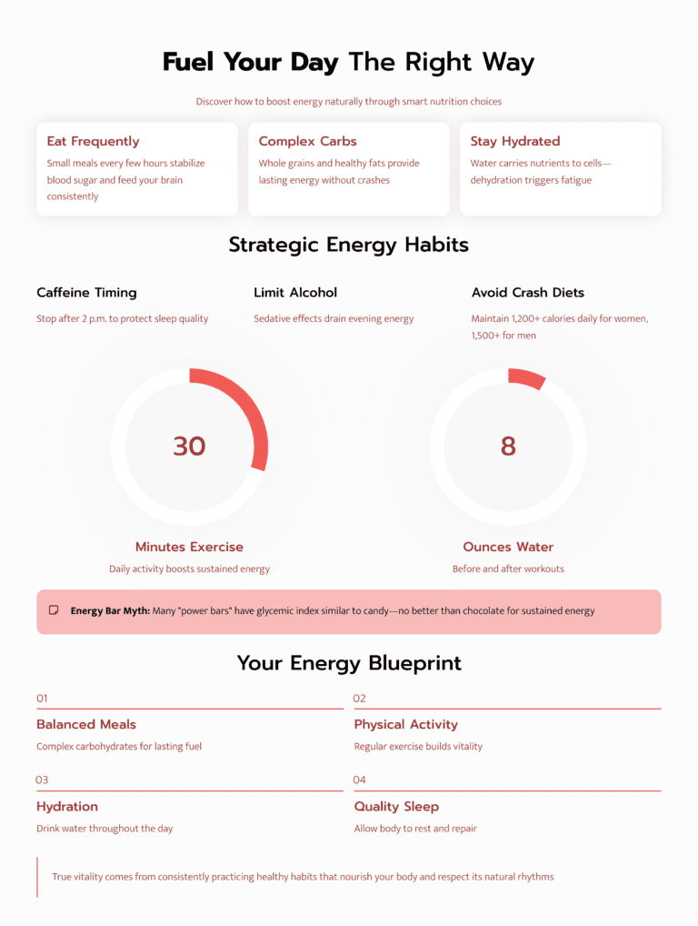 Boost Your Energy With Food: A Science-Backed Guide